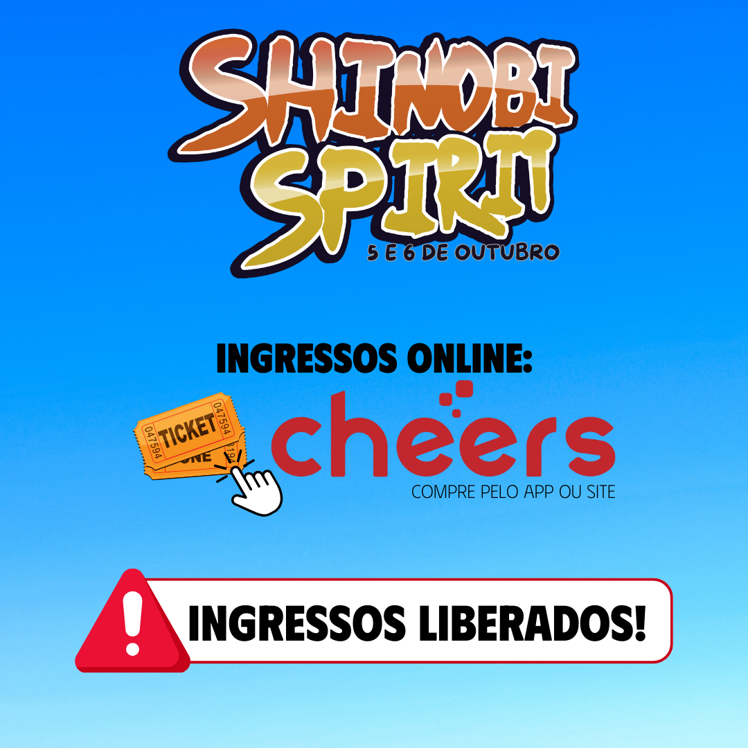 Shinobi Spirit - Seu evento de Cultura Pop feito de fã para fã